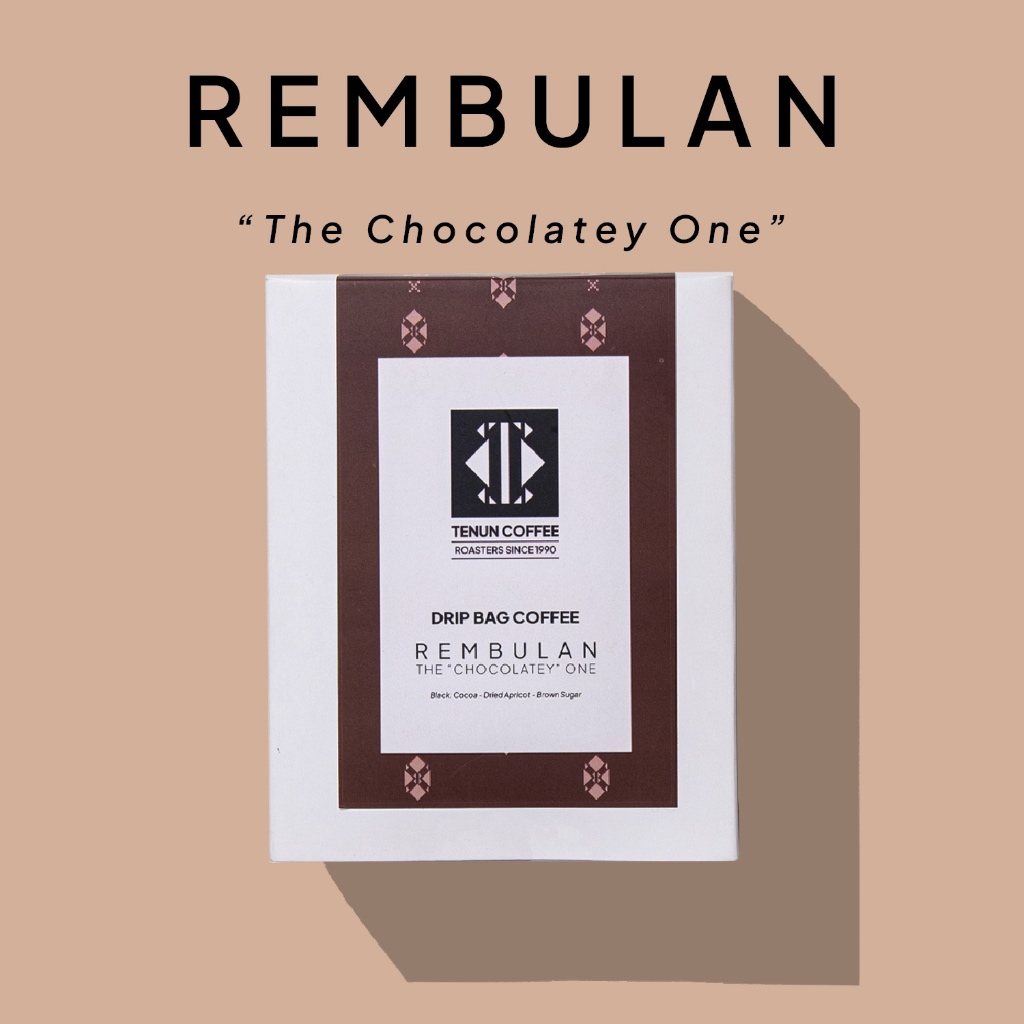 Jual TENUN COFFEE ROASTERS Rembulan Blend Coffee Drip Filter Box 12gr x ...