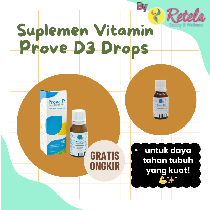 Jual Prove D3 Vit D3 Drops 12.5ml | Shopee Indonesia