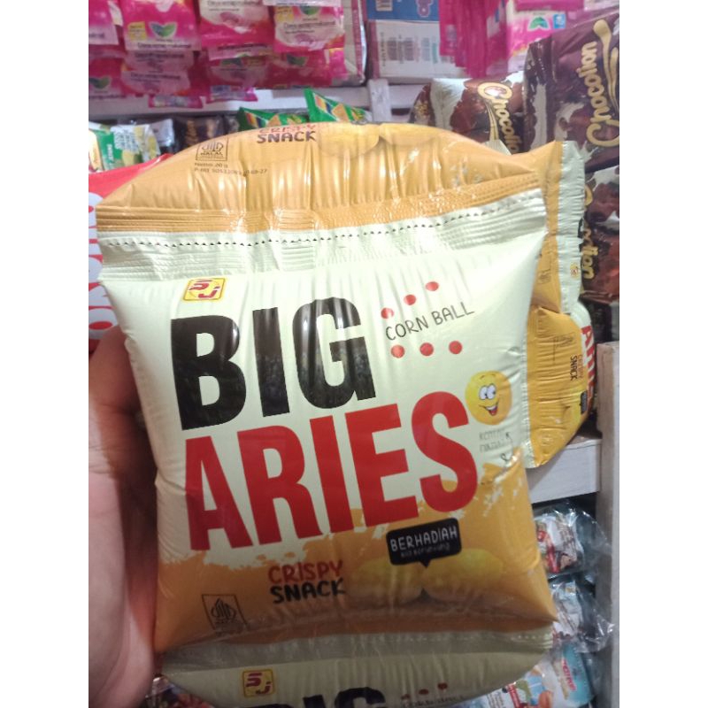 Jual Big Aries Snack Crispy Rasa Keju 10pcs | Shopee Indonesia