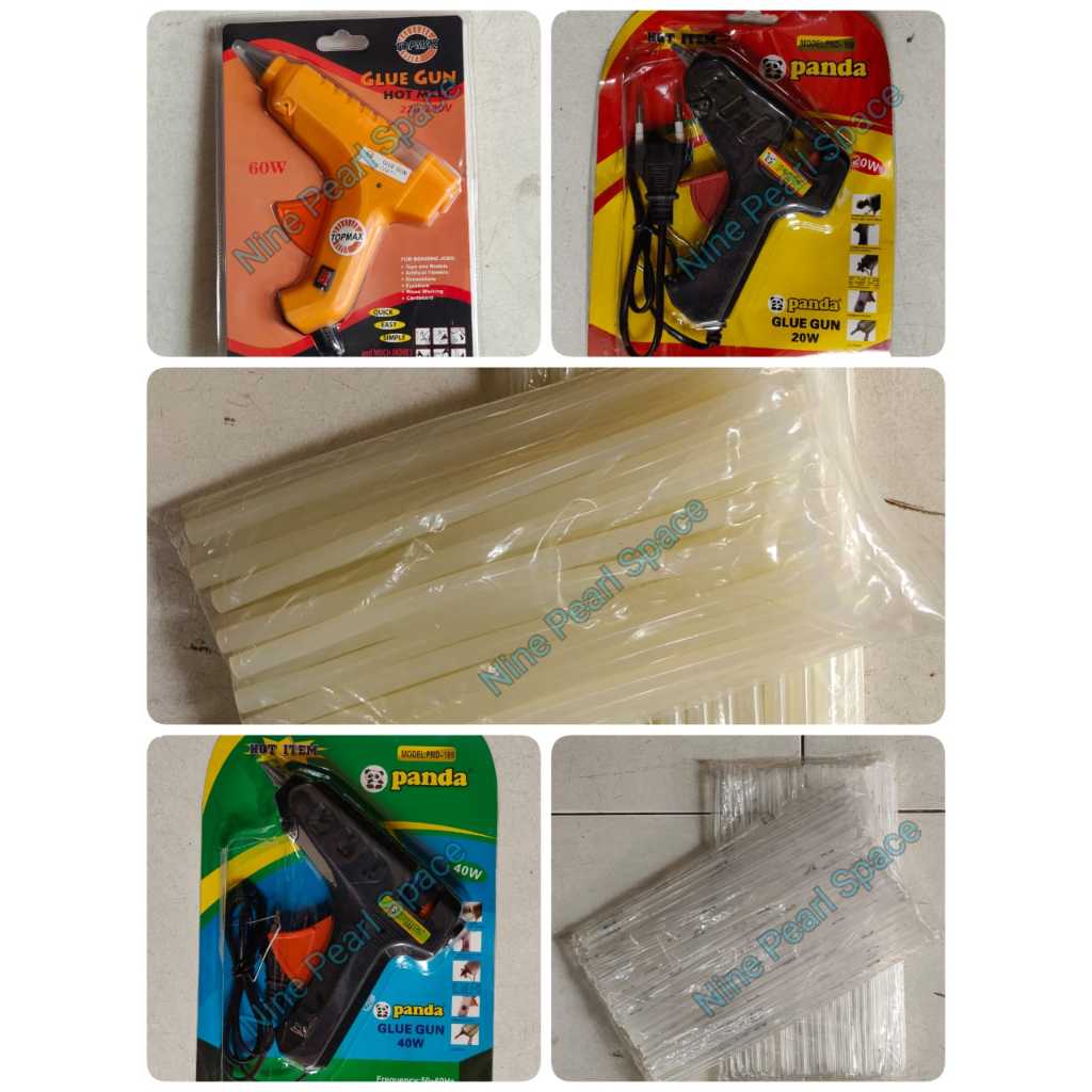 Jual Lem Tembak / Lem Kertas / Lem Kaca / Glow Stick / Glue Gun / Glue ...