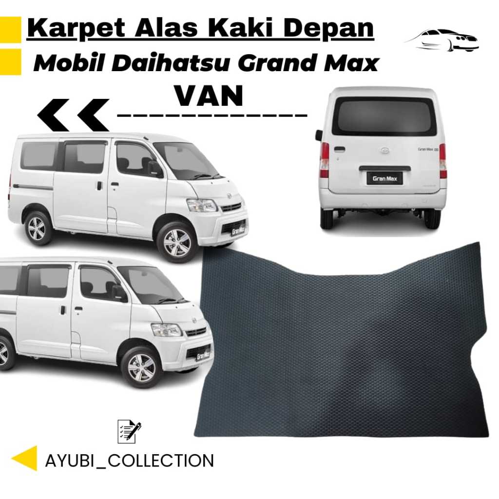 Jual Karpet Alas kaki depan Mobil Daihatsu Grand Max vilpan | Shopee Indonesia