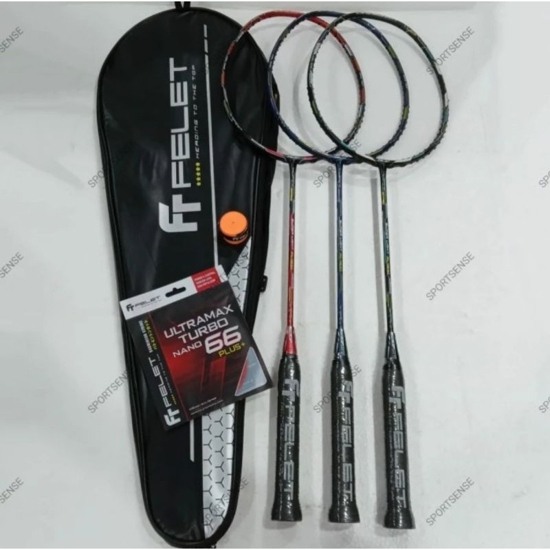 Jual Raket Bulutangkis Badminton Felet Super Light 500 SL SL500 ...