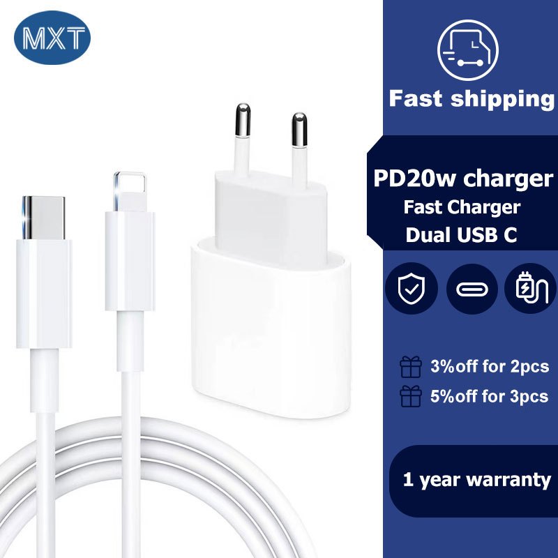 Jual MXT Charger iPhone PD 20W Fast Charging charger Adaptor Kabel ...
