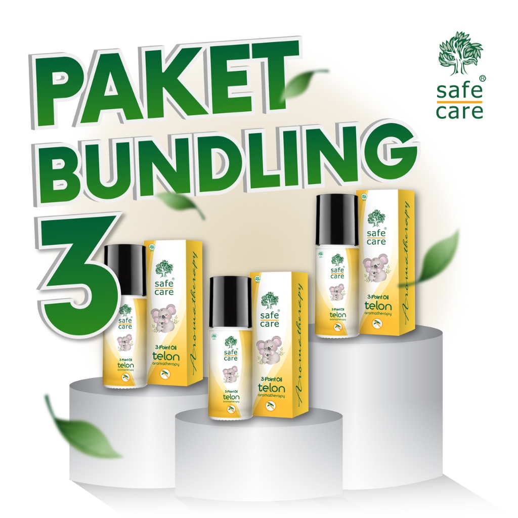 Jual Paket Beli 3 Pcs Safe Care Minyak Telon 3 Point Aromatherapy Roll ...