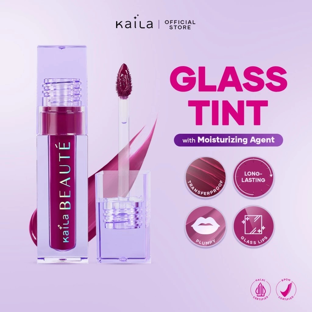 Jual KAILA BEAUTE Glass Tint | Lip Cotton | Lip Cream Matte ...