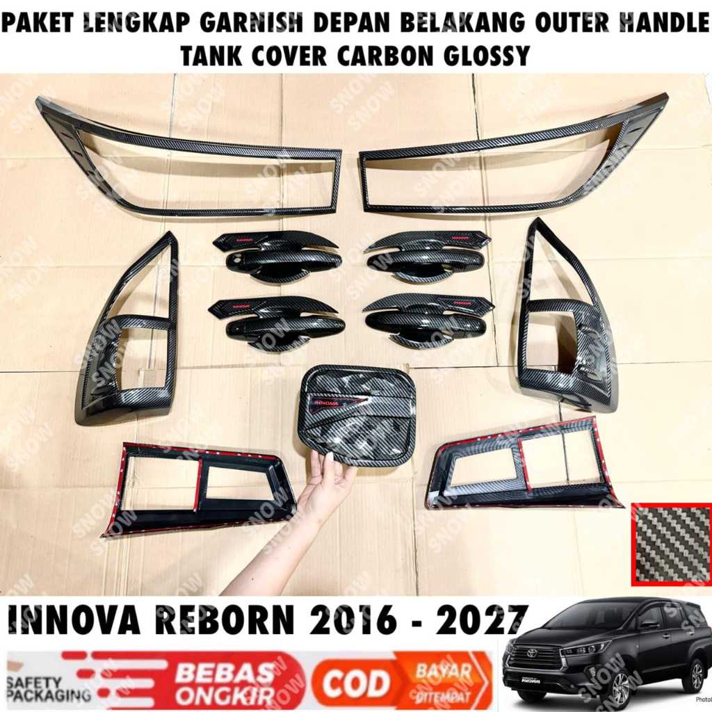Jual Paket Lengkap All New Innova Reborn 2016 2024 2025 2026 2027 Garnish Depan Belakang Outer ...