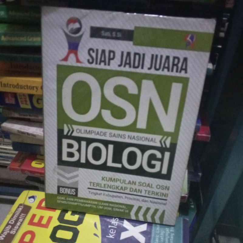 Jual BUKU SIAP JADI JUARA OSN OLIMPIADE SAINS NASIONAL BIOLOGI ( KUMPULAN SOAL OSN TERLENGKAP ...