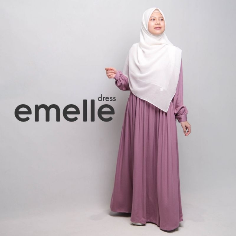 Jual Gamis Emelle | Hijab Alila | Shopee Indonesia