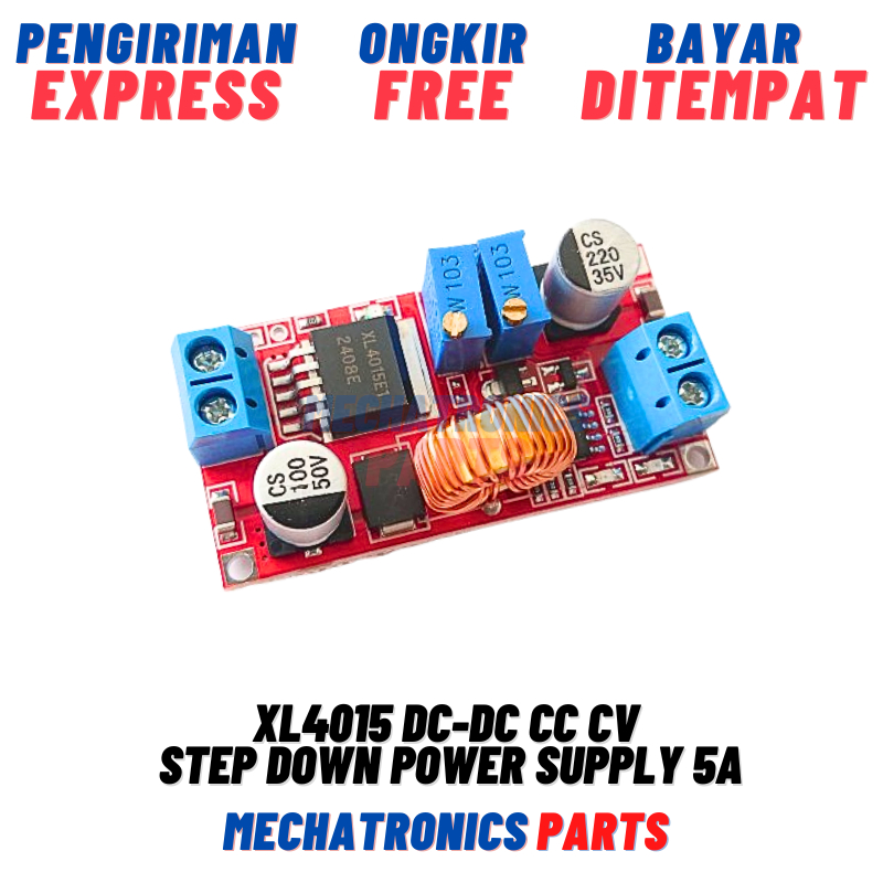 Jual XL4015 5A DC DC CC CV STEP DOWN LITHIUM CHARGER POWER SUPPLY | Shopee Indonesia