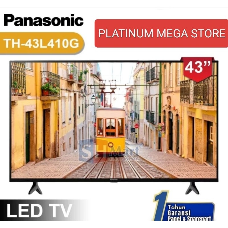 Jual PANASONIC TV LED 43 INCH TH-43L410G DIGITAL TV | Shopee Indonesia
