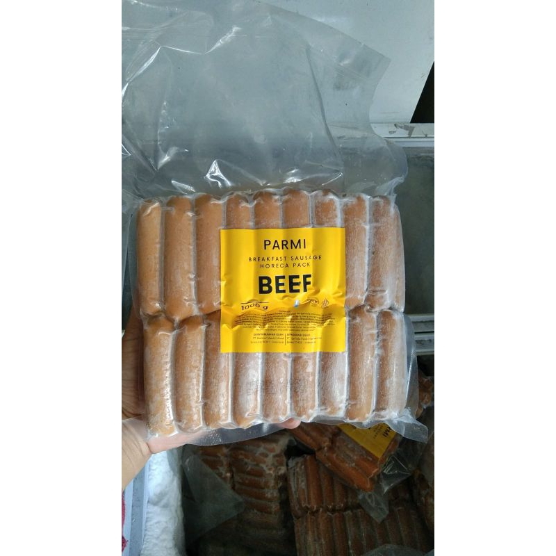 Jual Parmi Breakfast beef sausage/sosis sapi | Shopee Indonesia