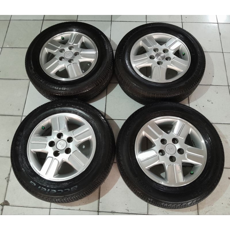 Jual VELG STANDAR MOBIL INNOVA G RING 15X6 PCD 5X114'3 + BAN 205/65 R15 ...