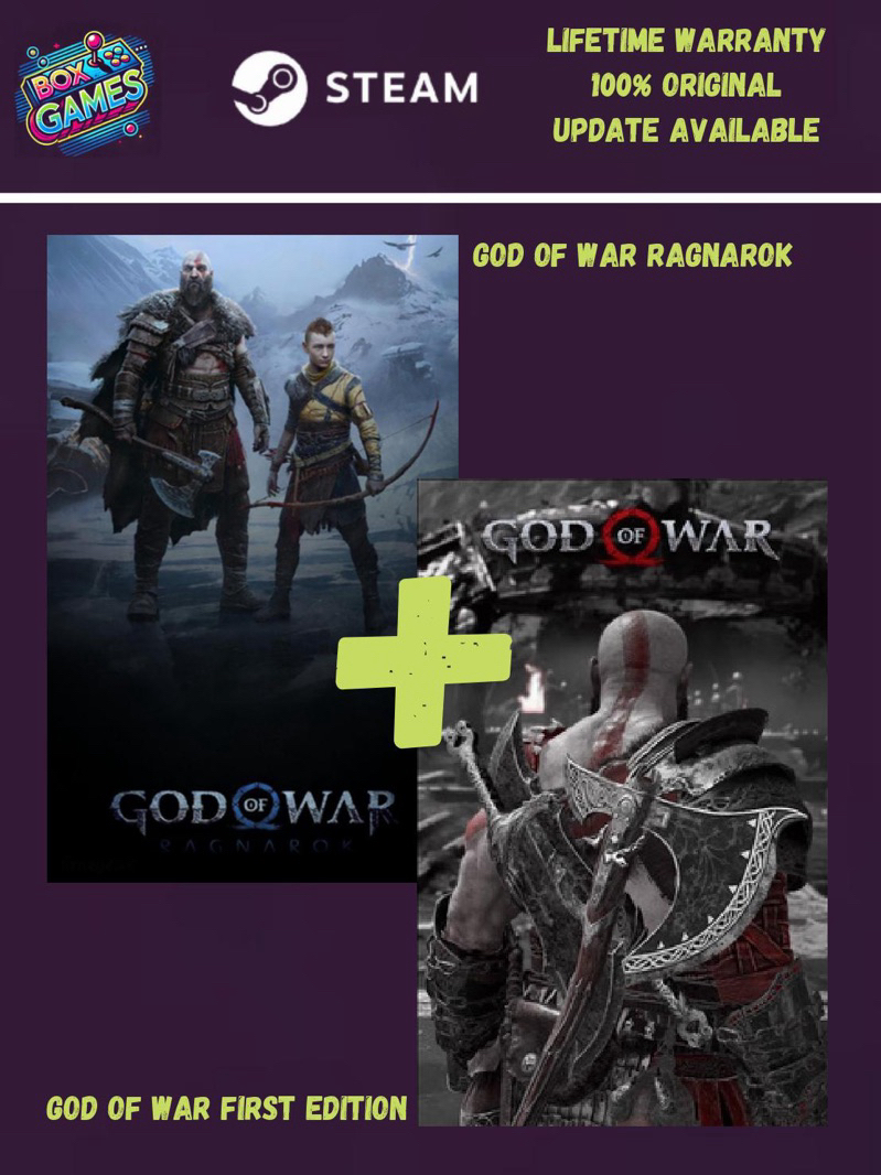 Jual God of War Ragnarok Deluxe Edition + First Edition (Bundle) | Original PC Steam | Shopee ...
