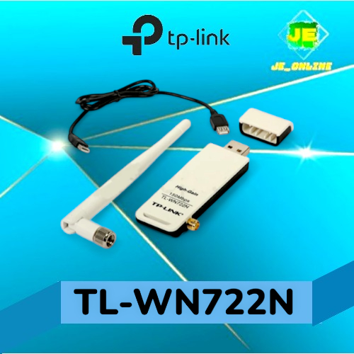 Jual TPLink Wireless USB WiFi Adapter Tp Link TL-WN722N with antena ...