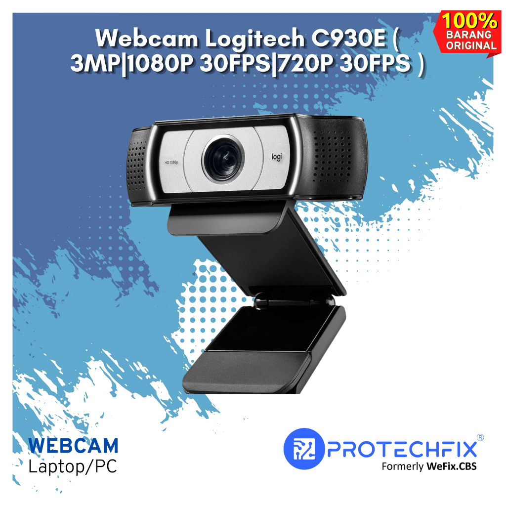 Jual Webcam Logitech C930E ( 3MP|1080P 30FPS|720P 30FPS ) | Shopee ...