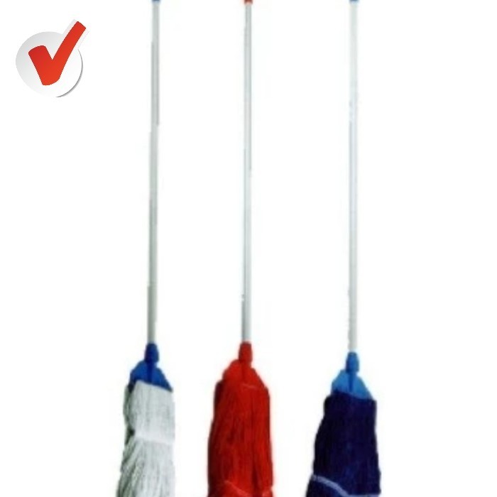 Jual Alat pel jepit komplit Wet Mop fullset - Putih | Shopee Indonesia