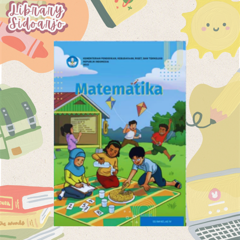Jual Buku Paket Matematika Kelas 4 SD/MI KURIKULUM MERDEKA - KURMER ...