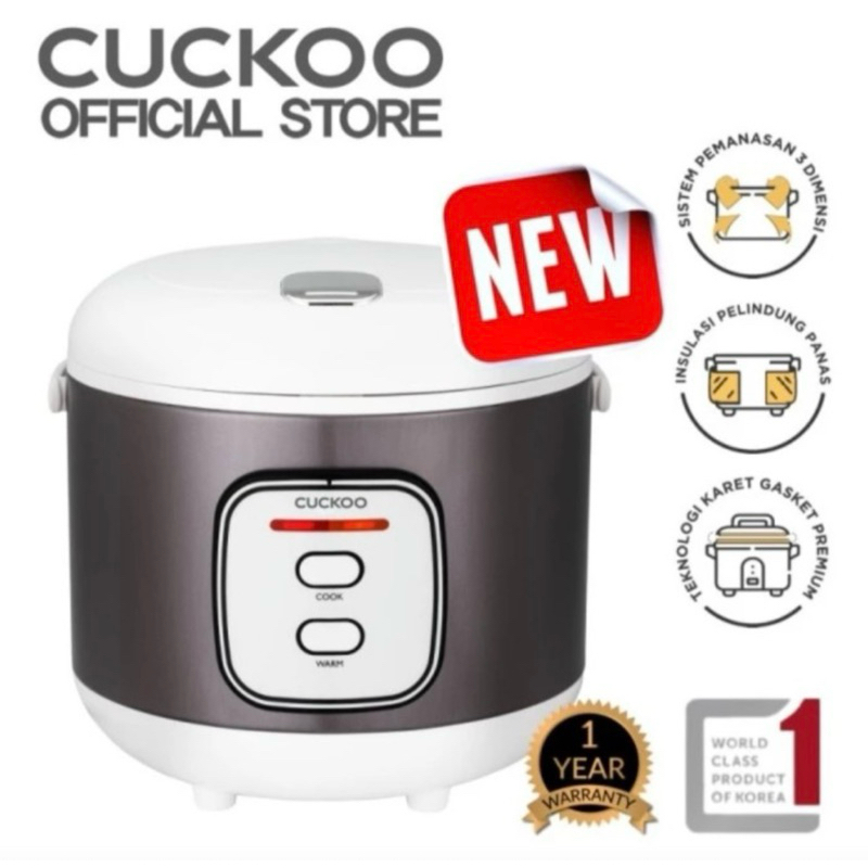 Jual Rice cooker kapasitas 1,8 Liter tipe CR-1005 (Merek CUCKOO ...