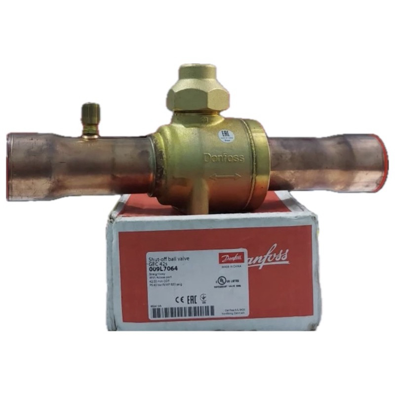 Jual BALL VALVE DANFOSS 1 5/8 INCH GBC 42S | SHUT OFF BALL VALVE ...