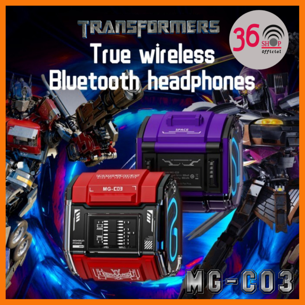Jual TRANSFORMERS MG-C03 earphones Bluetooth wireless gaming earphones ...