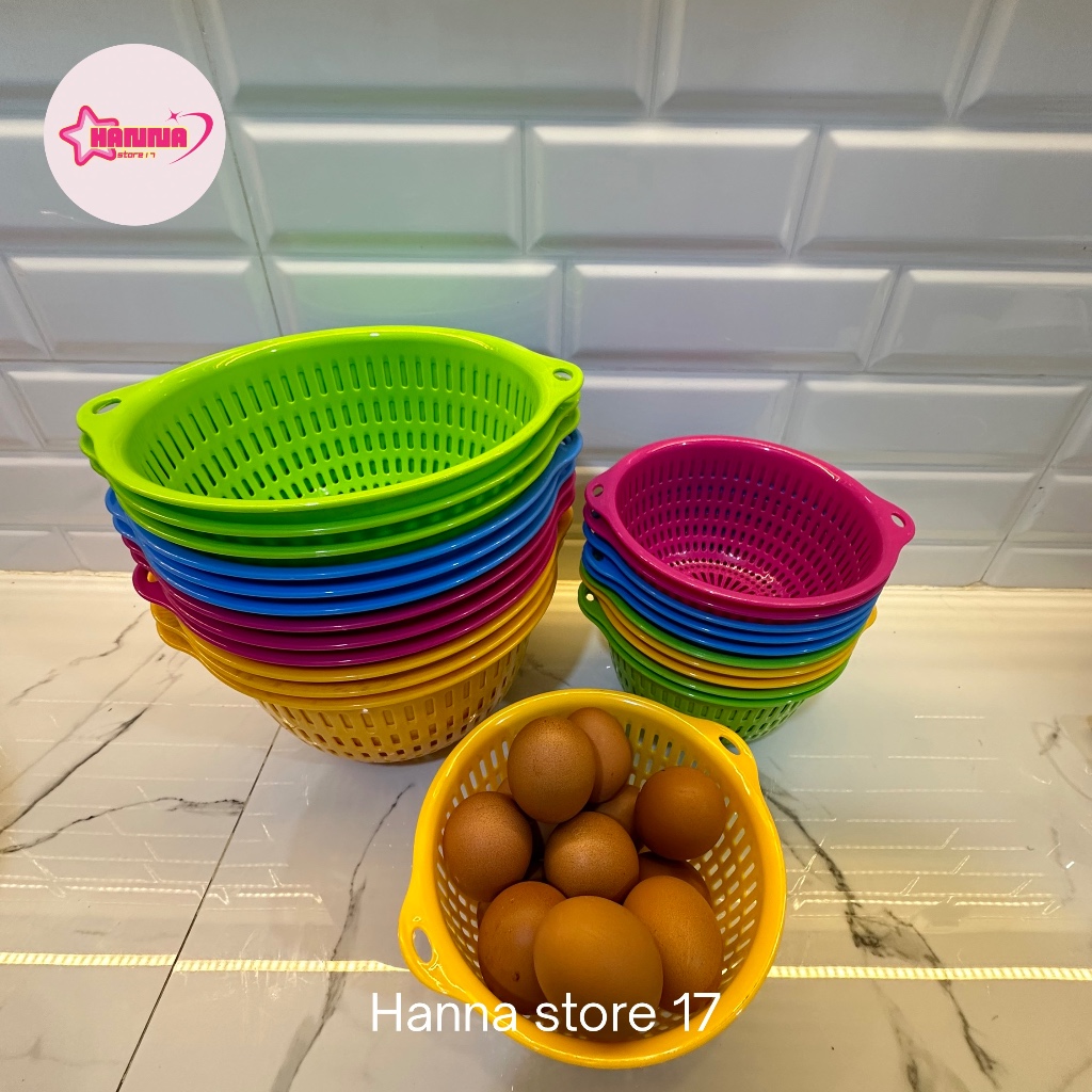 Jual Bakul Cuci Buah Keranjang Sayur Wadah Pencuci Beras Wakul/WAKUL ...