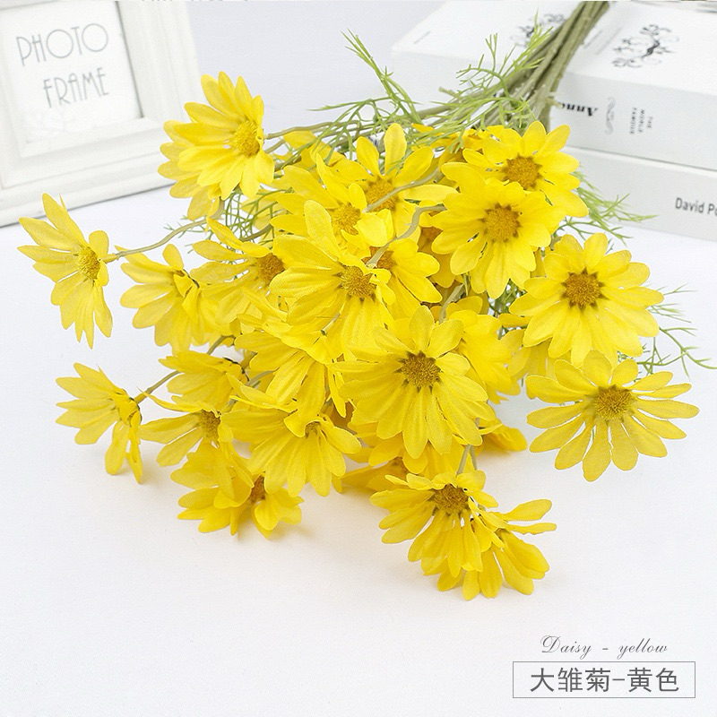 Jual 1 tangkai 5 bunga Artificial Bunga Aster Cabang Bunga Palsu ...
