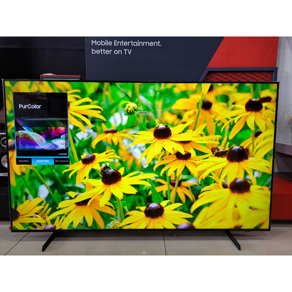 Jual 65DU7000 (2024) SAMSUNG Smart LED TV 65 inch 4K UHD UA65DU7000 dan UA55DU7000 | Shopee ...