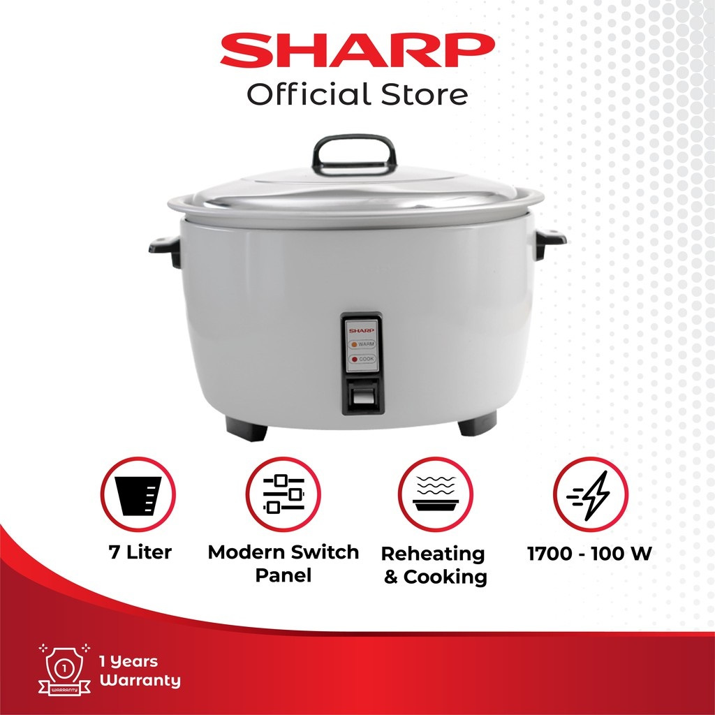 Jual SHARP Rice Cooker 7 Liter KSH-777 - 100% ORI | Shopee Indonesia