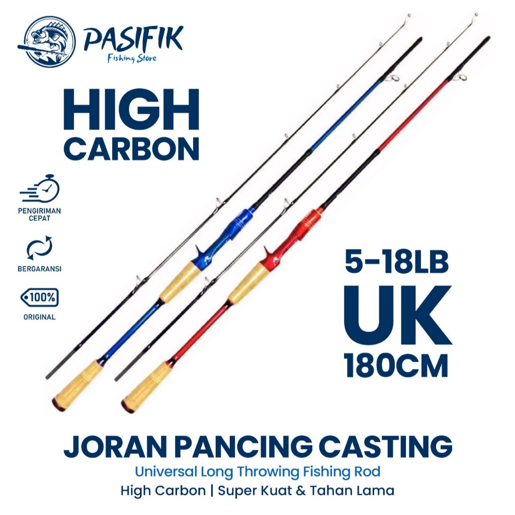 Jual Pusat Alat Pancing - Joran Pancing Casting Rod Ukuran 1.8M Combo ...