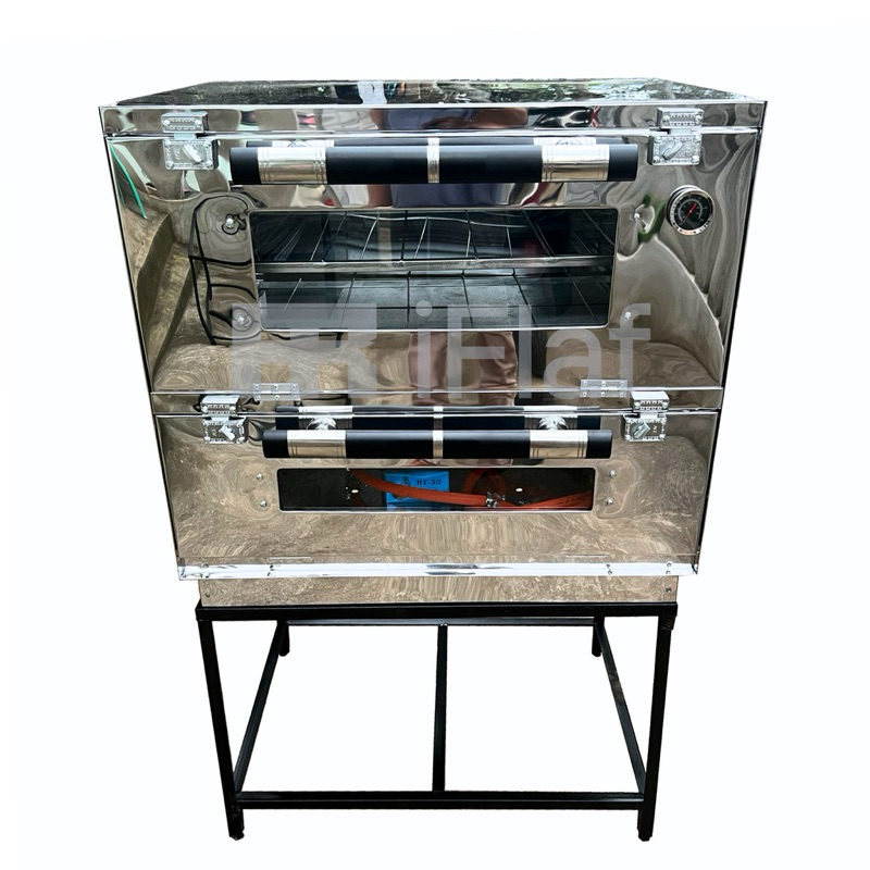 Jual Oven Gas Stainless Api Atas Bawah Ukuran 75X55X70 cm Oven Gas Roti ...
