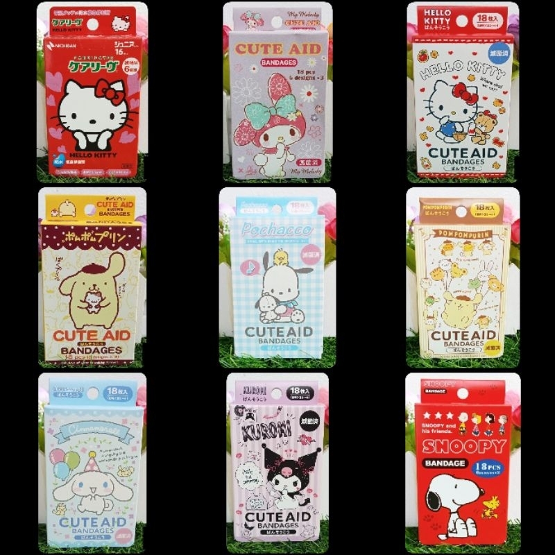 Jual Cute Aid Bandage / Tensoplas Plester Lucu Bergambar Sanrio ...