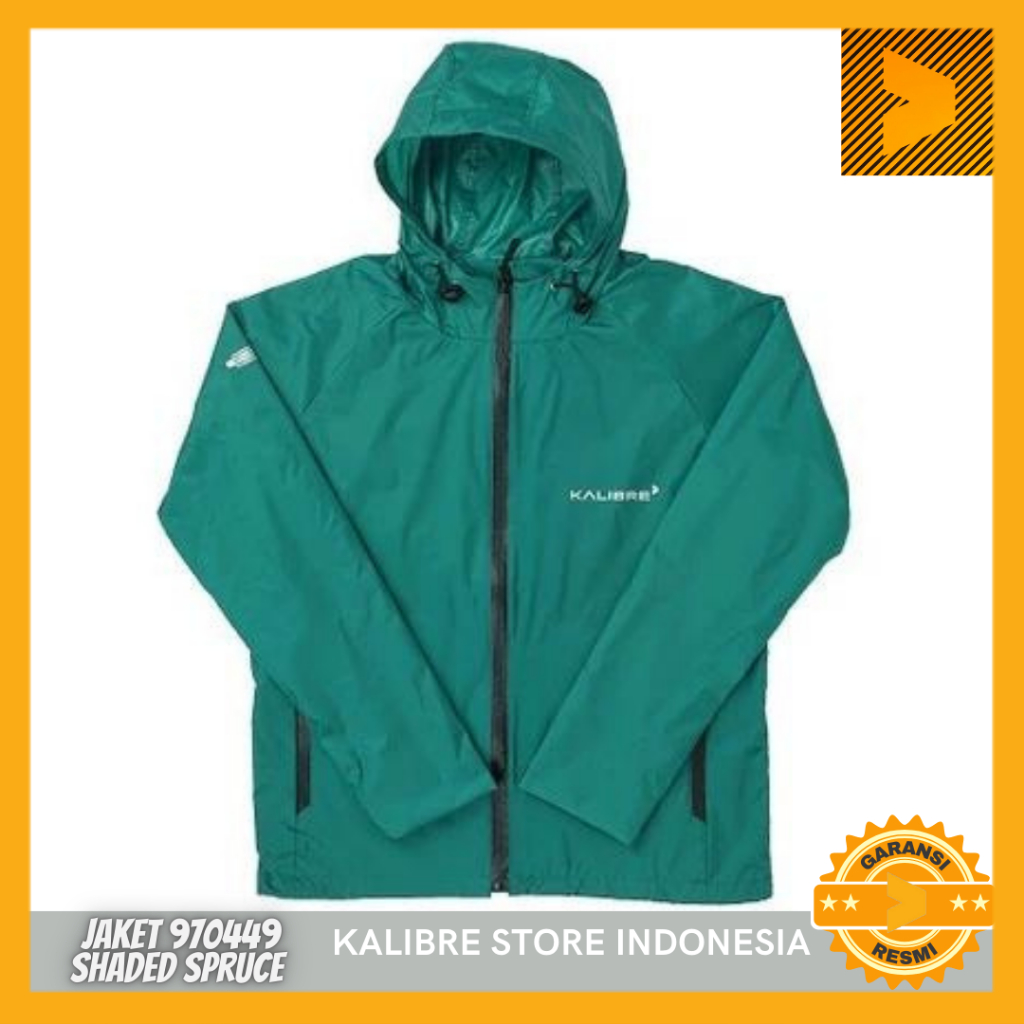 Jual Kalibre jaket running 05 Shaded Spruce | Shopee Indonesia