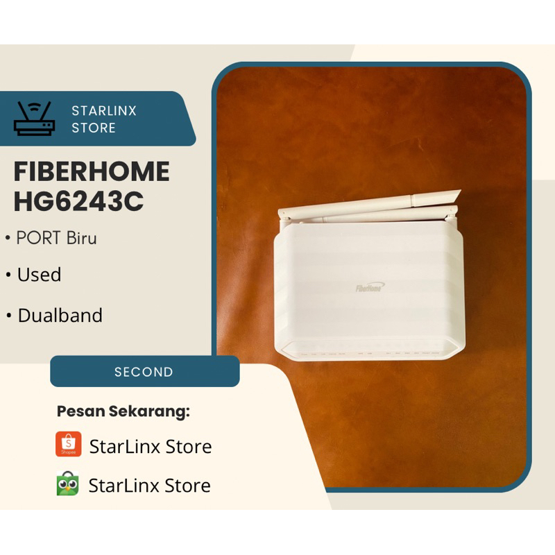 Jual Router | Modem Fiberhome 5G HG6243C Port Biru | Shopee Indonesia