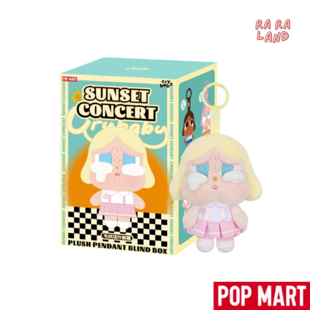 Jual (READY) Cry Baby Sunset Concert Series Plush Pendant Pink White ...