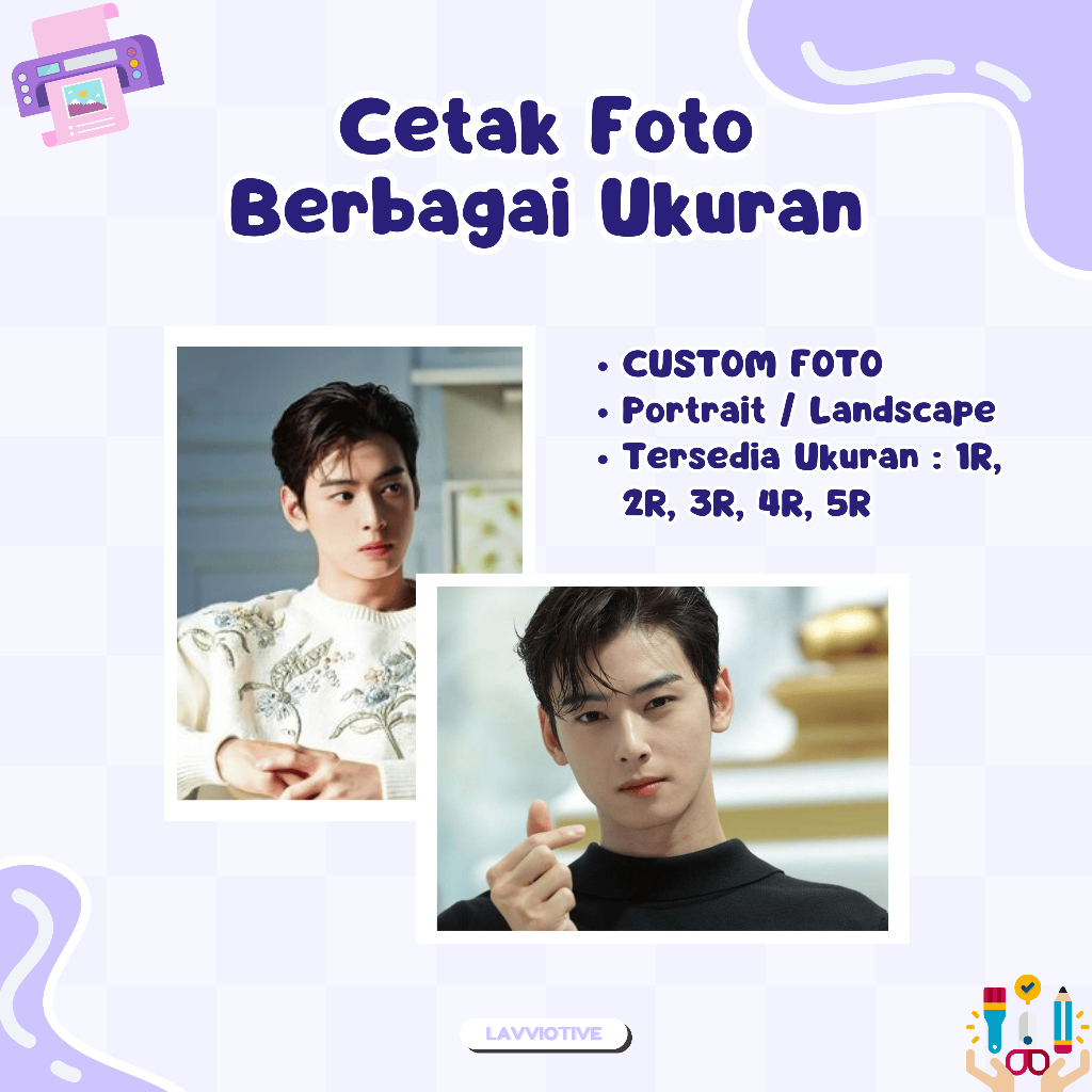 Jual Cetak foto custom berbagai ukuran 1R 2R 3R 4R 5R | Shopee Indonesia