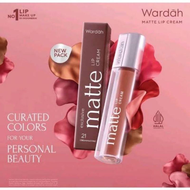 Jual WARDAH MATTE LIP CREAM SPF 20 PA ++/ Lip Cream | Shopee Indonesia