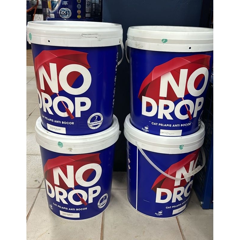 Jual NO DROP Cat TEMBOK ANTI BOCOR 20 KG | Shopee Indonesia