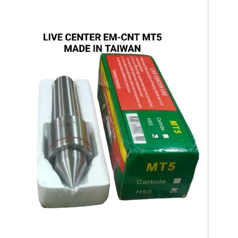 Jual Live Center Bubut MT5 EM-CNT Made In Taiwan Center Jalan Center ...