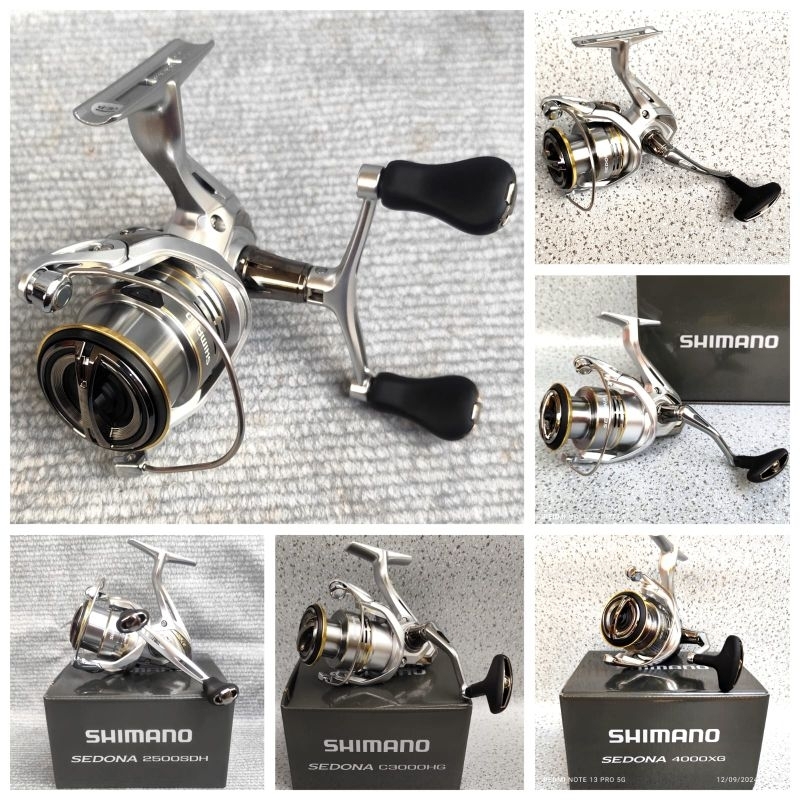 Jual Reel Shimano Sedona FJ 1000 2500 C3000 4000 5000 New Model 2023 , Hagane , Ril Pancing ...