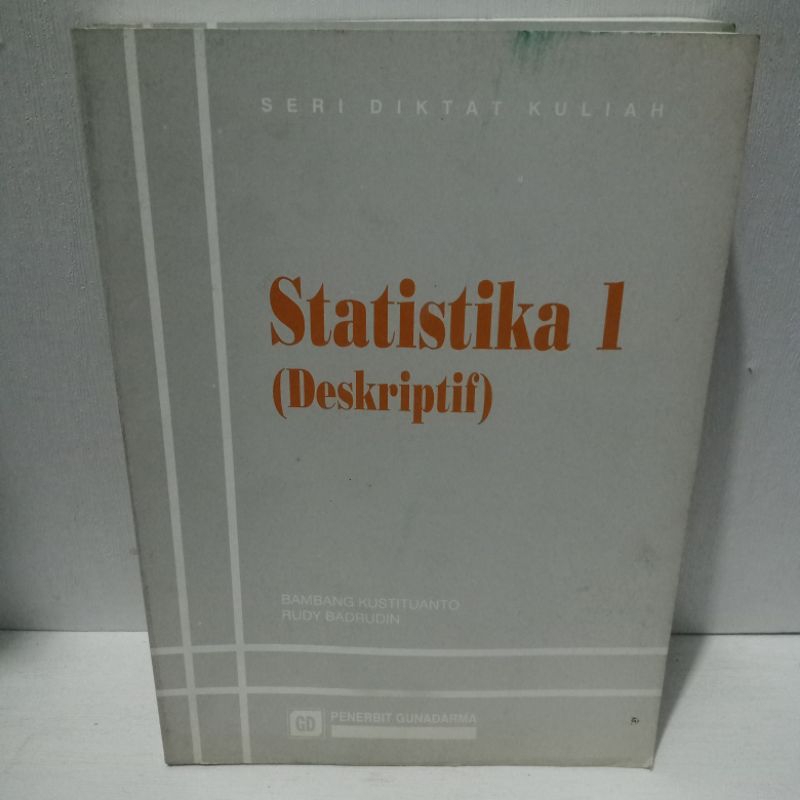 Jual Buku Original JUAL PAKET STATISTIKA (DESKRIPTIF) 1 & 2 | Shopee Indonesia