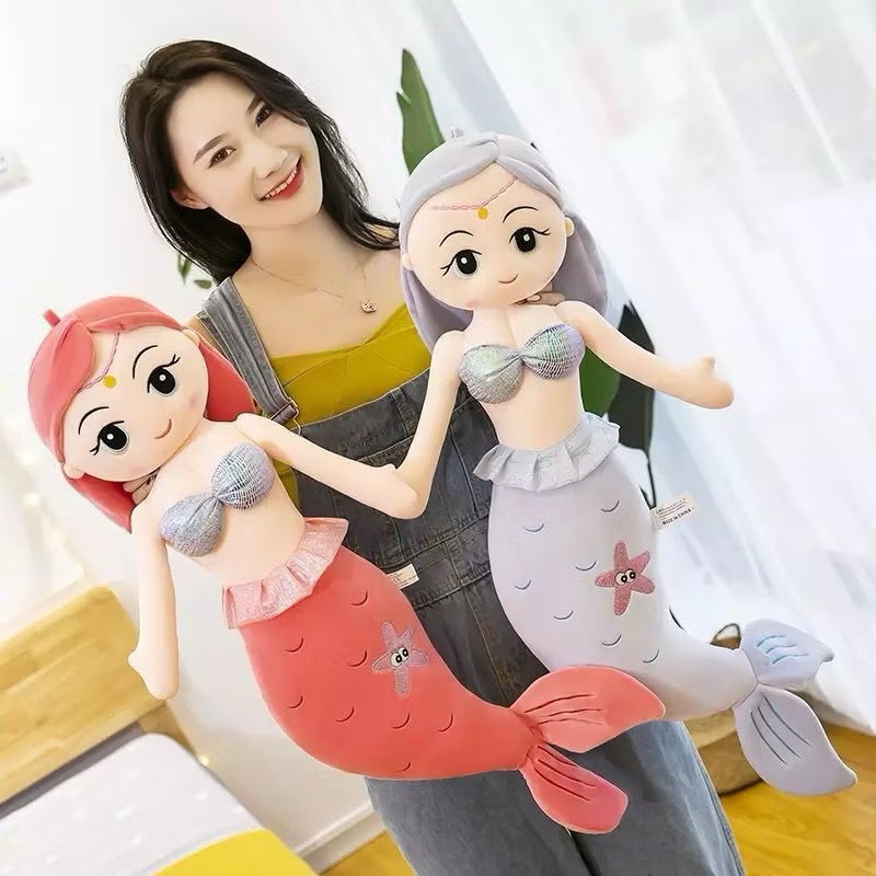 Jual Boneka Mermaid Ratu Queen duyung Tinggi 70CM bahan yelvo sangat ...