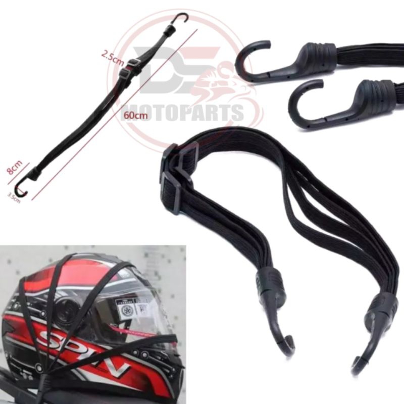 Jual TALI PENGIKAT HELM BARANG DI MOTOR SERBAGUNA ELASTIS KUAT ORIGINAL ...