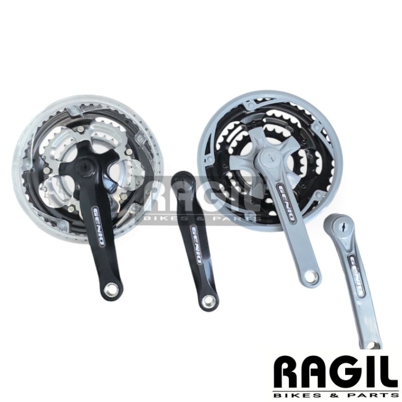 Jual CRANK SEPEDA 3 SPEED GENIO GR-104 GR-105 48T 48 38 28 T GIR GEAR ...