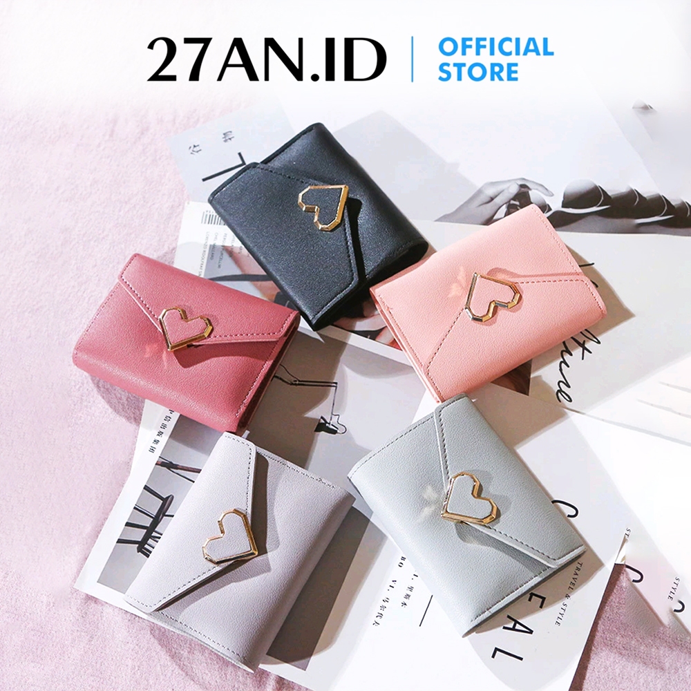 Jual Dompet Wanita 117E Dompet Lipat Wanita Cantik Dompet Mini Wanita Murah Real Pict | Shopee ...
