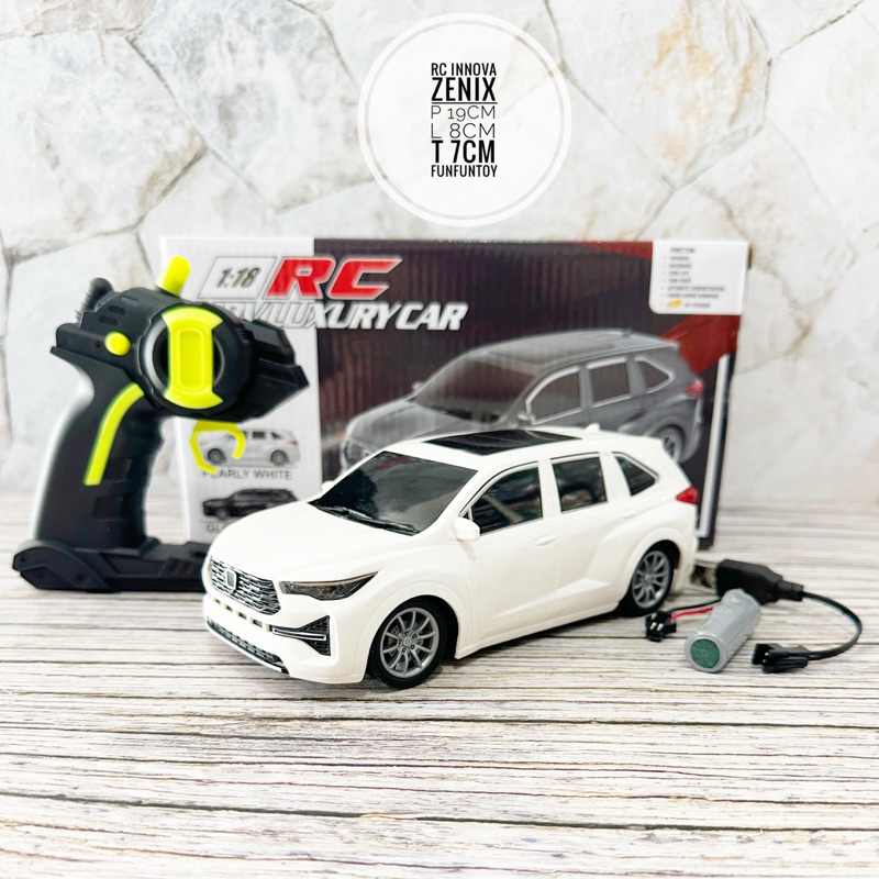 Jual MAINAN anak RC MOBIL MINIATUR INNOVA Zenix skala 1:18 | Shopee ...