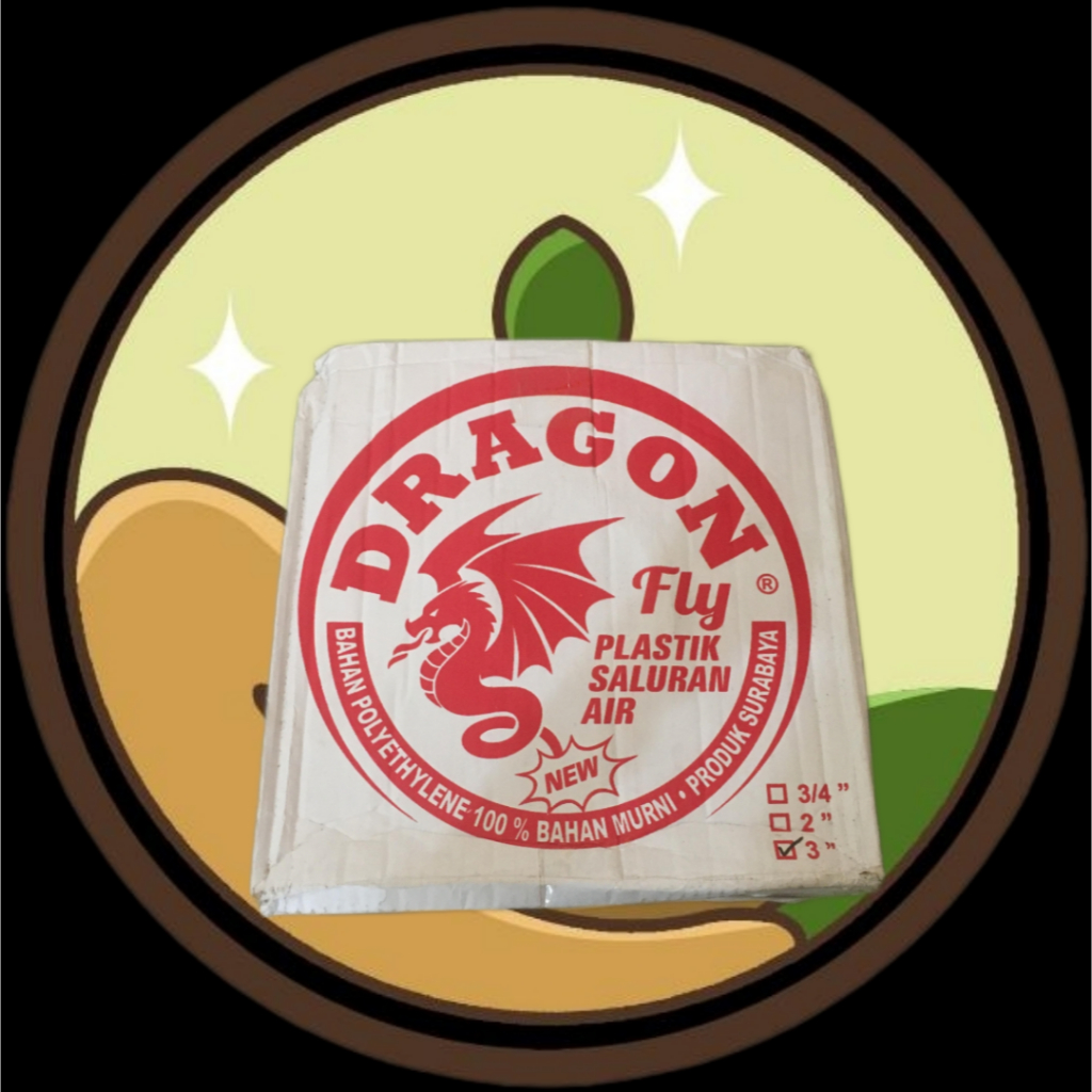 Jual Selang Irigasi / Selang Drip cap Dragon Fly 3 inch | Shopee Indonesia