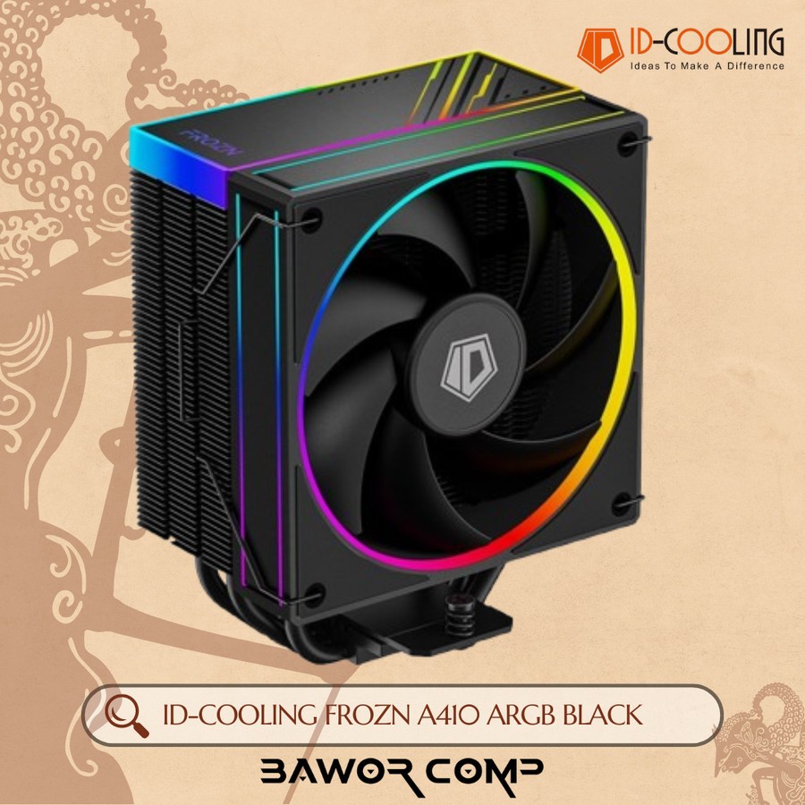 Jual ID-COOLING FROZN A410 ARGB Black | CPU Cooler HSF Intel / AMD ...