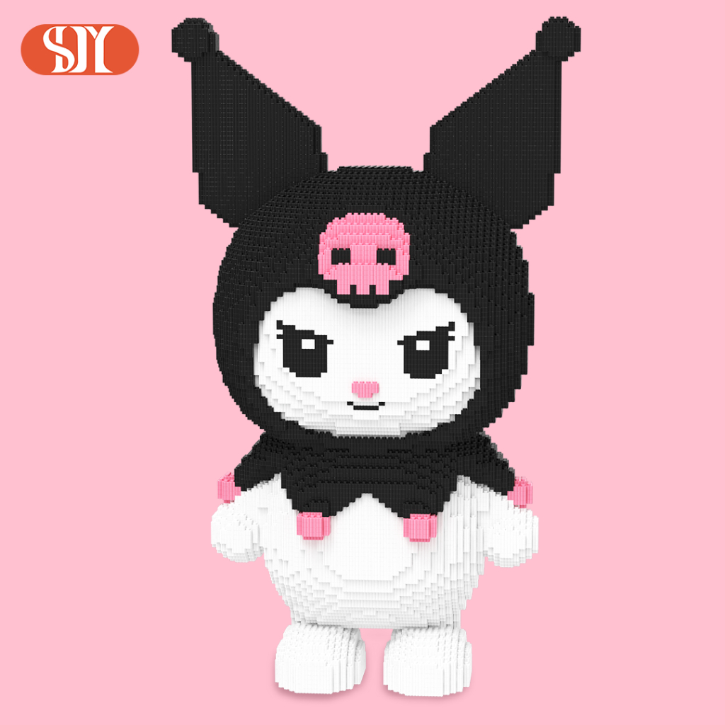 Jual Nano Block Bricks Series Sanrio Kuromi Jumbo 8581pcs Karakter ...