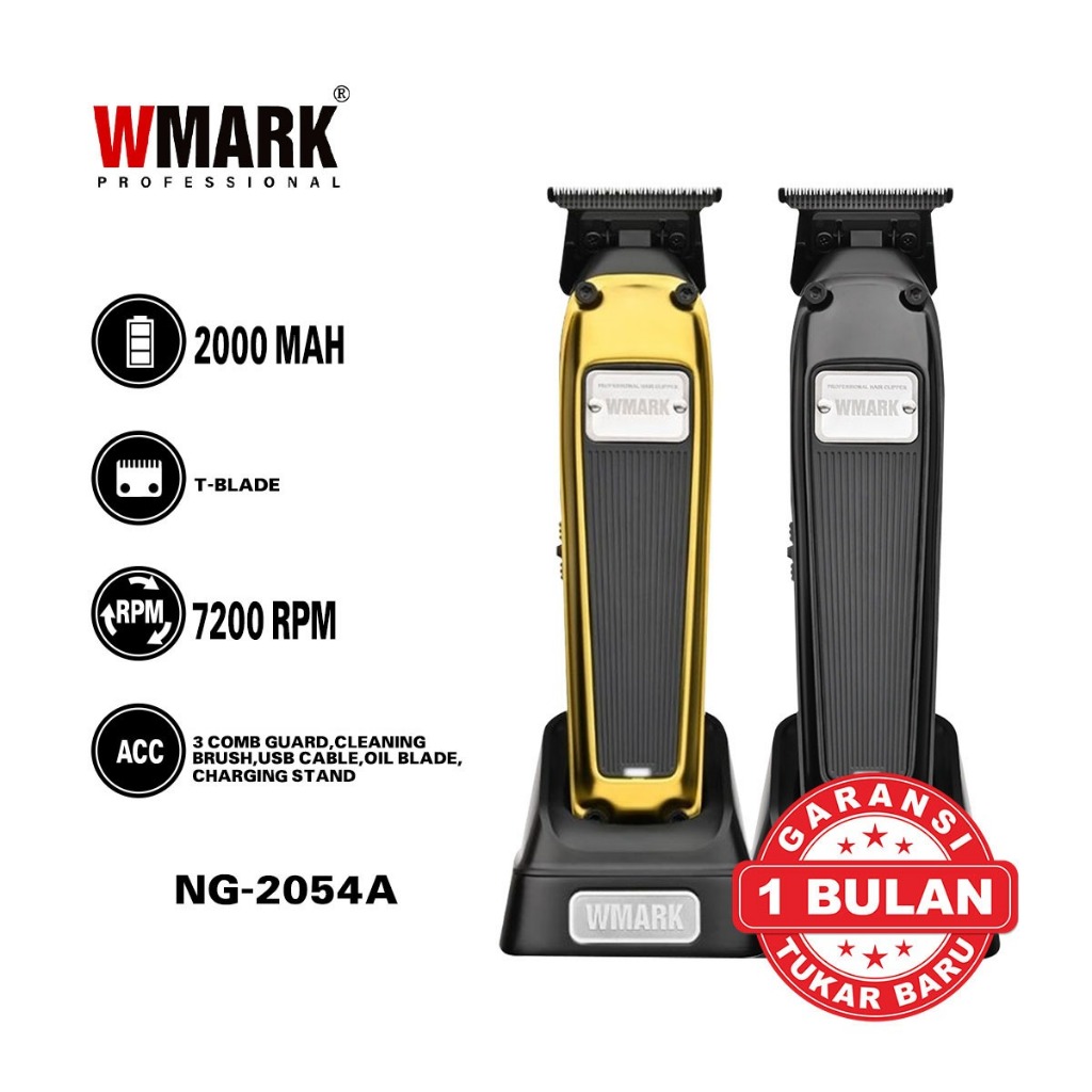Jual WMARK NG-2054A Cordless Trimmer 7200 Rpm Alat Cukur Rambut ...
