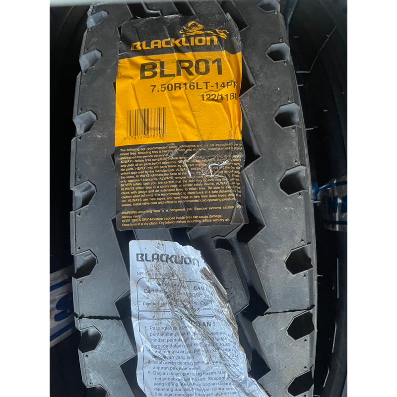 Jual Ban radial BLACKLION BRL01 750 16 full set | Shopee Indonesia